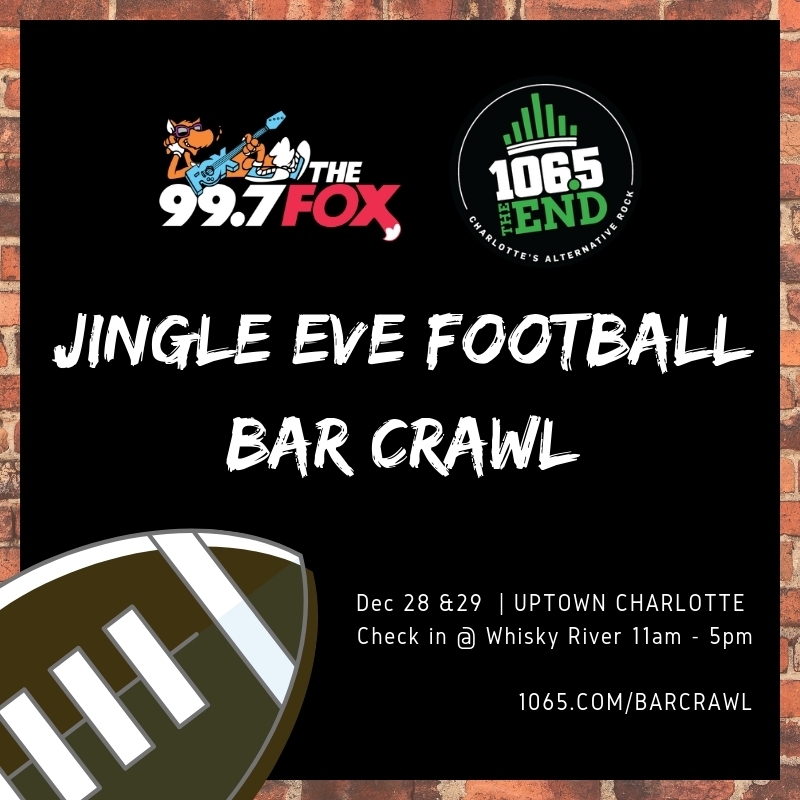 Jingle Eve Bowl game bar crawl