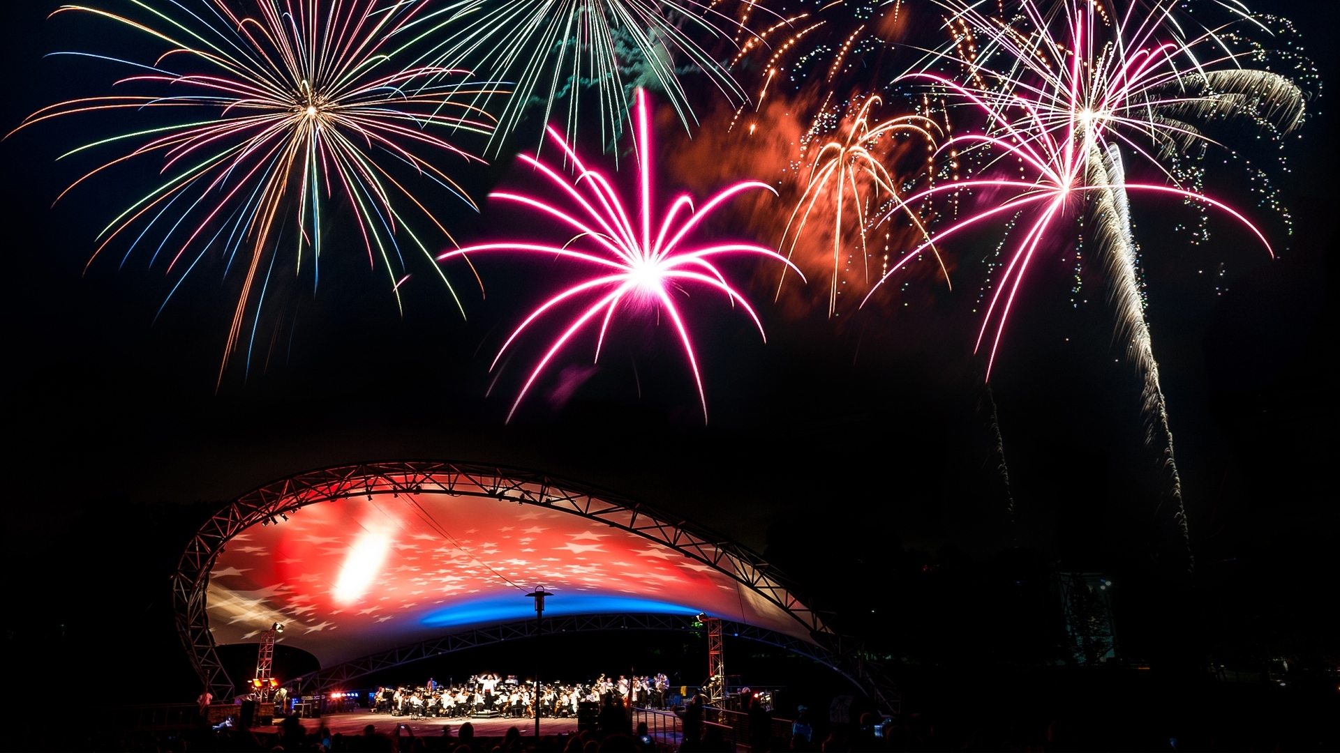 Celebrate America! With Fireworks | Charlottes Got A Lot