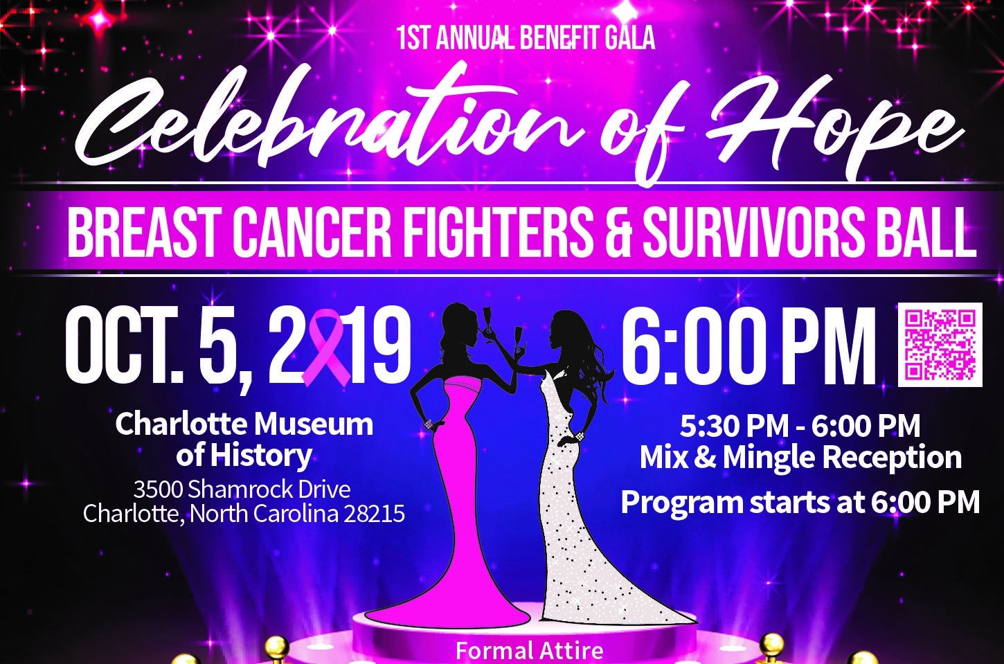 First Annual Benefit Gala: Breast Cancer Fighters & Survivors Ball ...