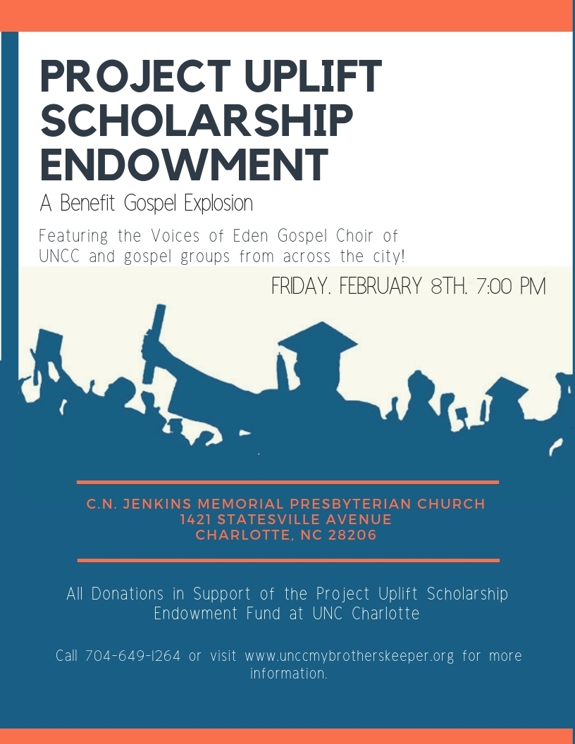 Benefit Gospel Explosion- Project Uplift Scholarship Fund | Charlottes ...
