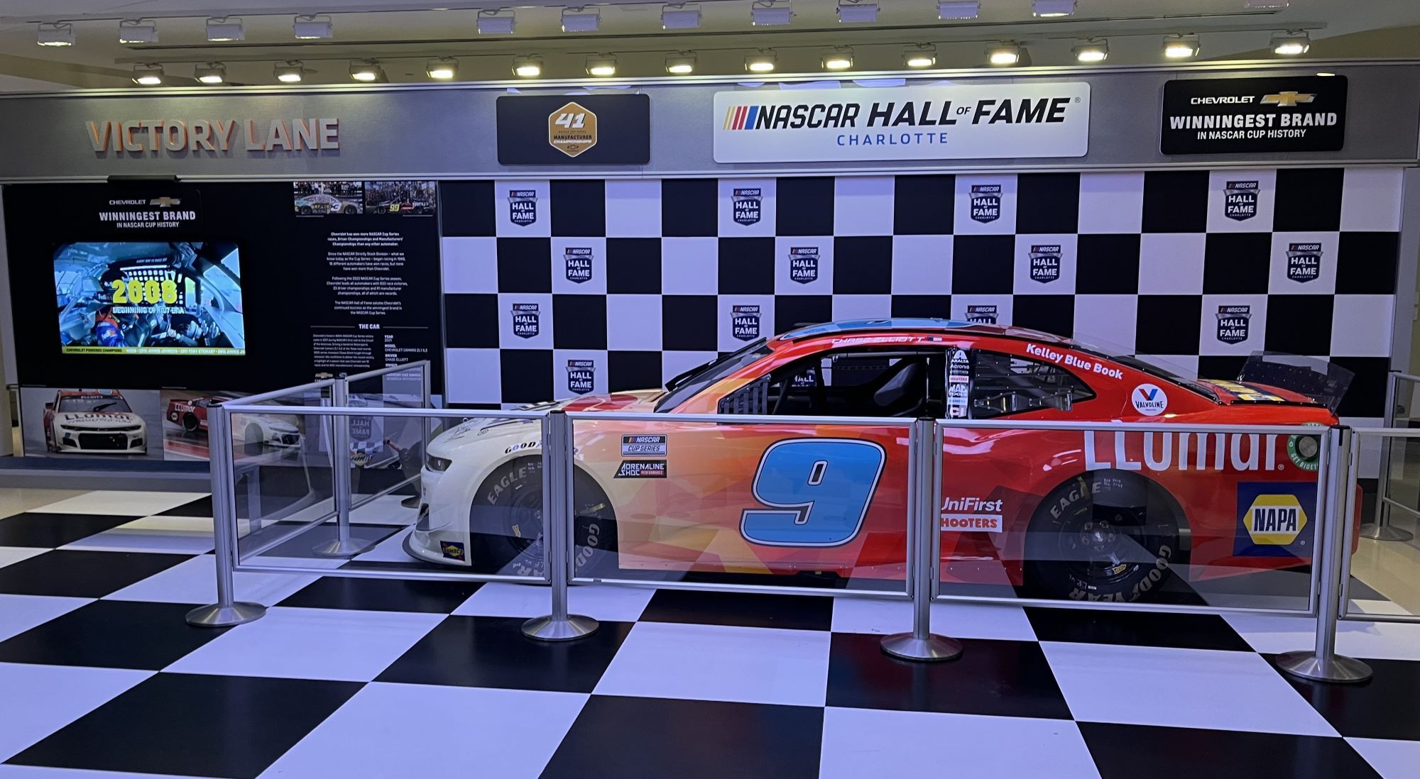 Chevrolet’s 800th Win Car | NASCAR Hall of Fame | Curators' Corner